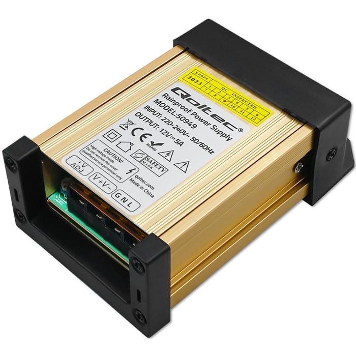 Schakelende voeding 60 Watt - 12 Volt.